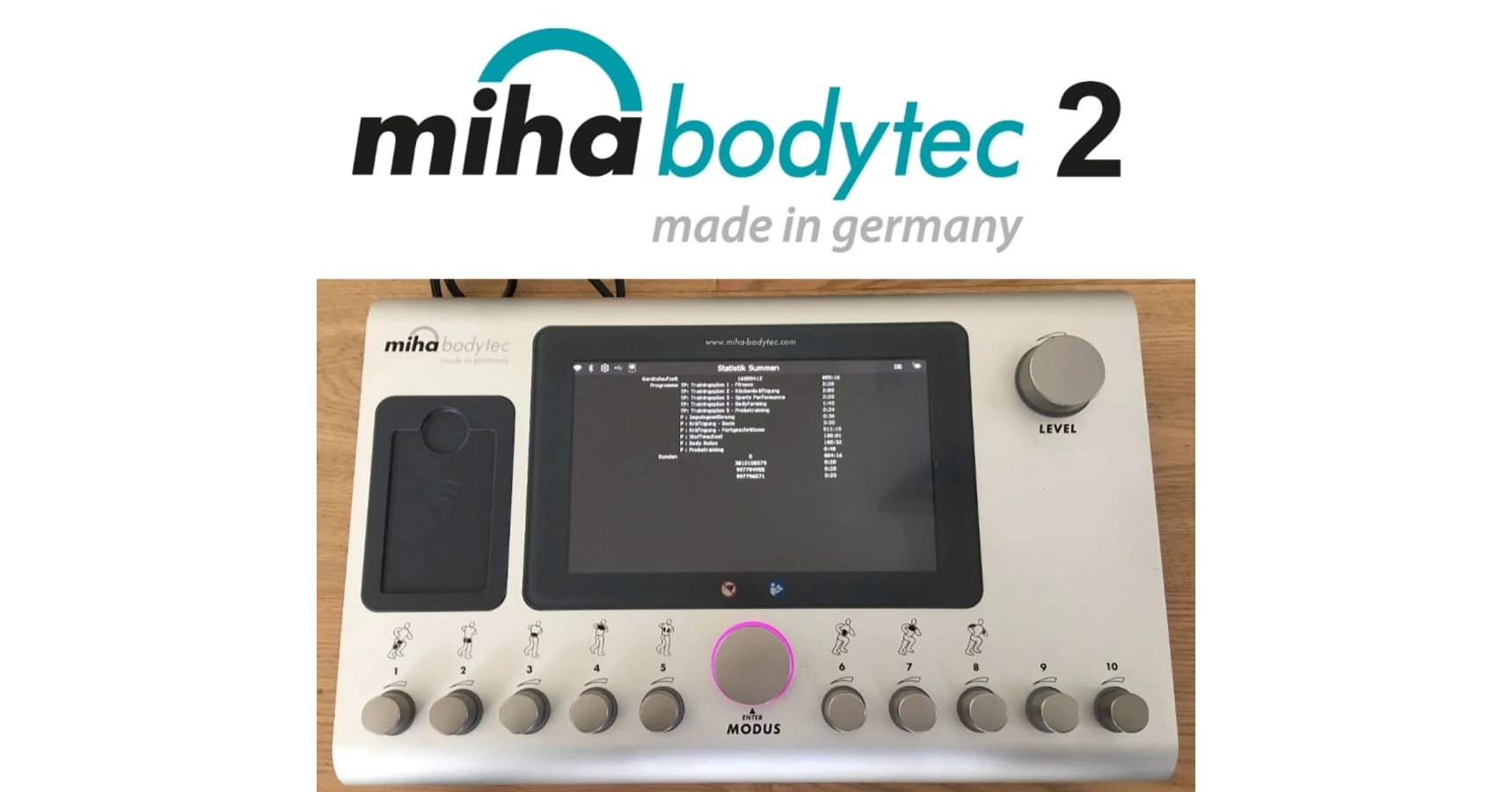 Miha Model 2 EMS Bodytec – German Engineered Excellence in EMS Training